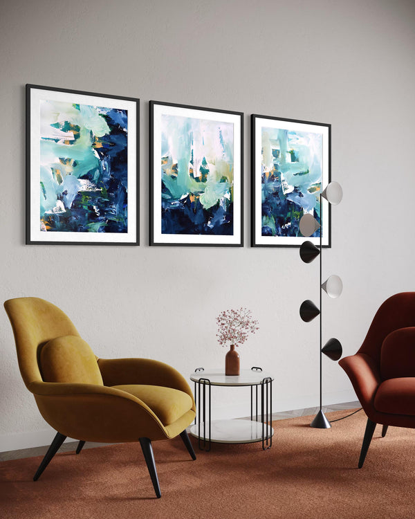 Set Of Three Prints | 3 Piece Framed Wall Art Prints