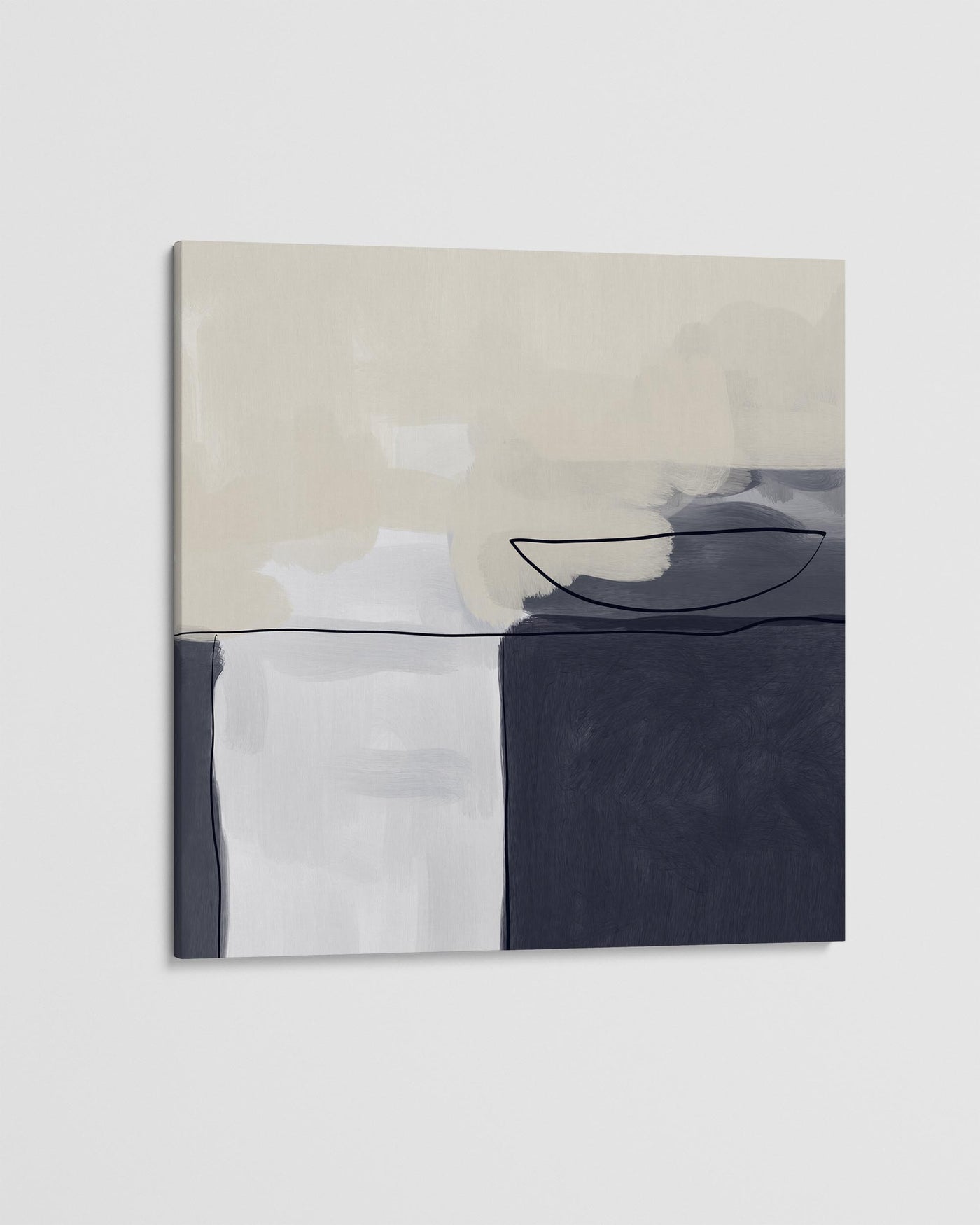 Still Life Abstract II Framed Canvas Large Art Print