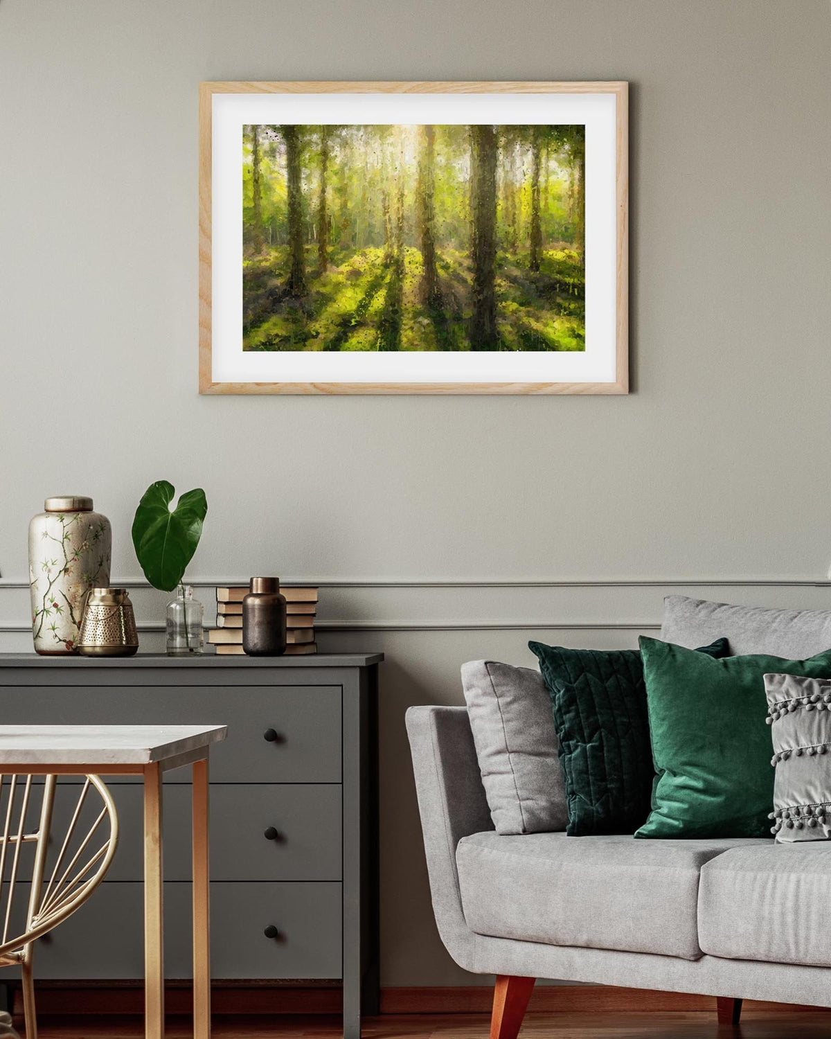 The Forest Trees Art Print