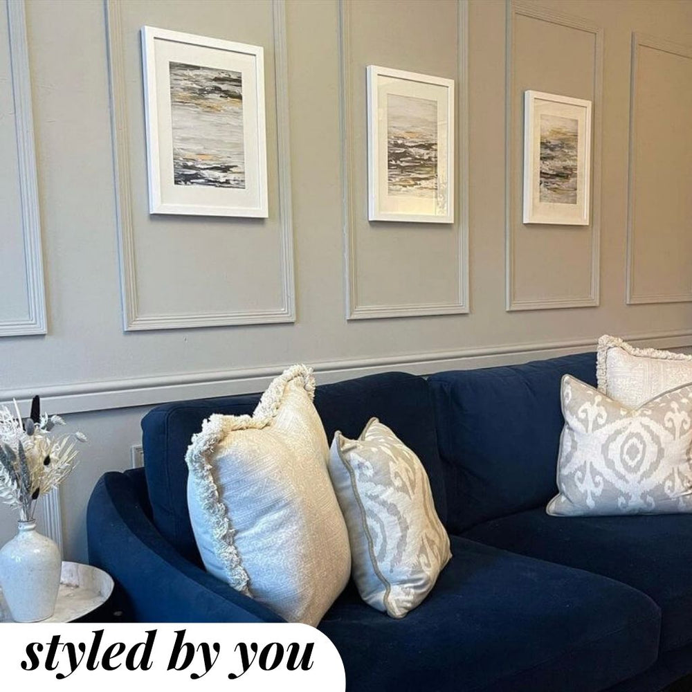 Abstract Dawn - Print Set Of 3 | Framed Set Of 3 Prints